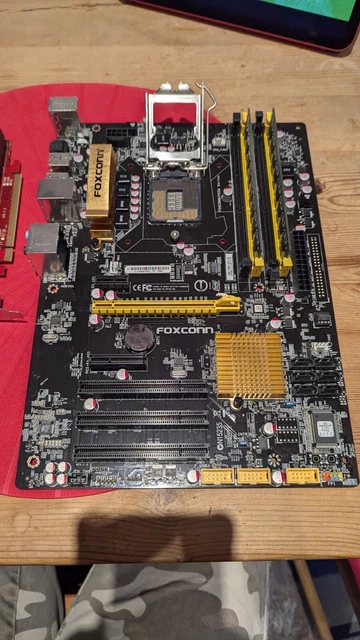 FOXCONN 115XDBP DDR3 P55a Motherboard £0.99 - PicClick UK