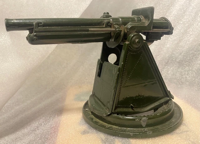 BRITAINS PRE WAR Toy soldier lead Anti-Aircraft gun #1522 1937-1941 ...