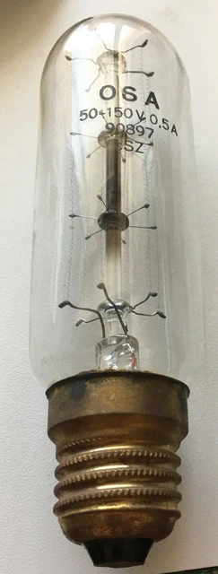 RADIO TSF TUBE neuf régulateur OSA 50/150V 0,5A avec culot à vis EUR 19 ...