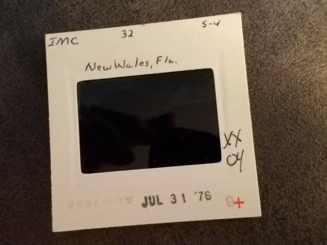 XX04 TRAIN SLIDE Railroad Short Line IMC 3 New Wales FL 1976 $9.40 ...