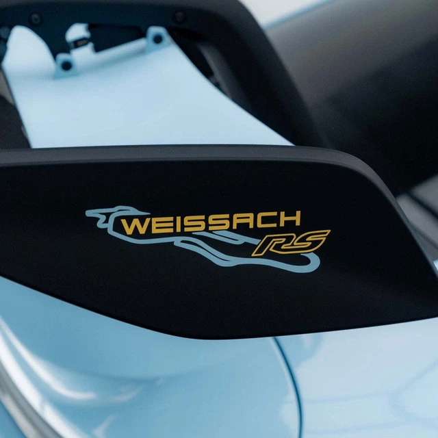 PORSCHE 911 (992) GT3 RS Weissach Style Rear Wing End Plate Decals (x2 ...
