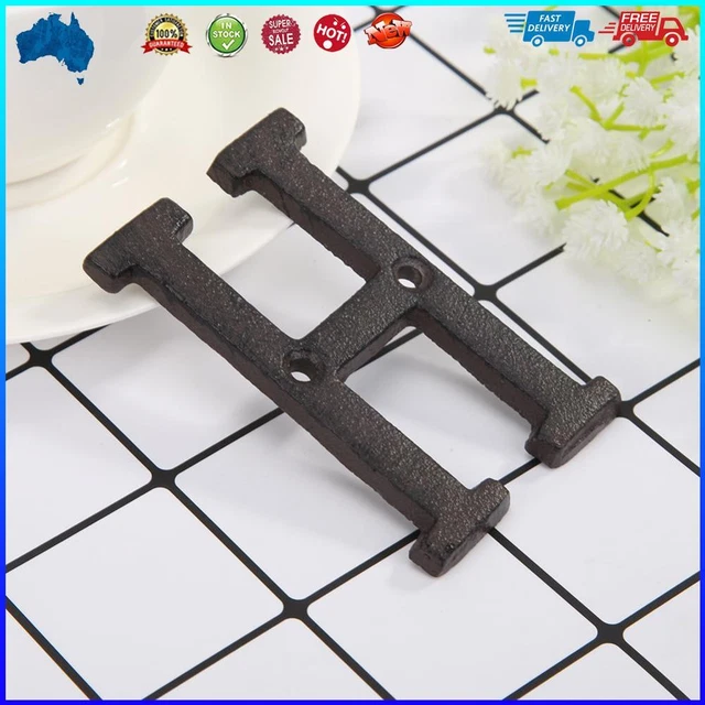 METAL LETTERS CAST Iron House Sign Doorplate DIY Cafe Wall Decoration ...