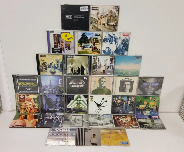 OASIS CD COLLECTION - Wonderwall Who Feels Love Go Let It Out Some ...