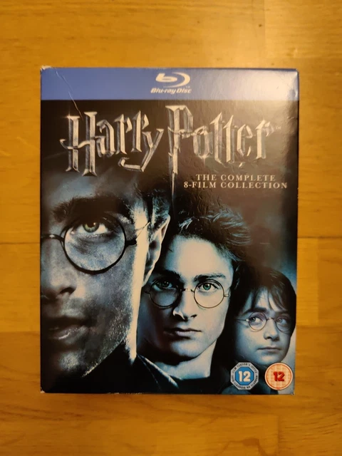 HARRY POTTER - The Complete 8 Film Collection Region Free 11 Disk Blu Ray Boxset £19.99 ...