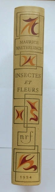 MAURICE MAETERLINCK - Insectes et fleurs - Cartonnage Bonet - Illustré ...