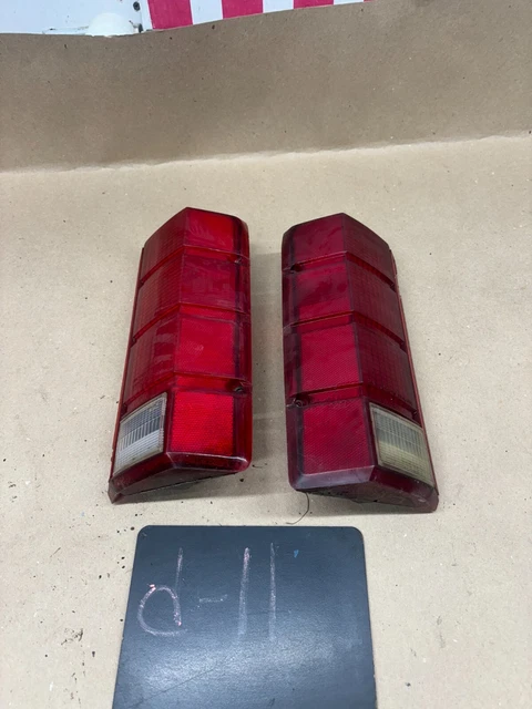1980-1986 F100 F150 F250 F350 Bronco Oem Rear Taillights Marker Lens ...