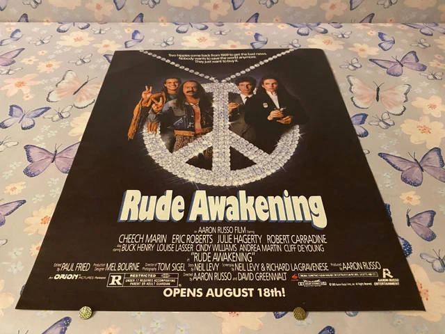 PAD5 MOVIE ADVERT 12X10 Rude Awakening : Cheech Marin. Eric Roberts £4. ...