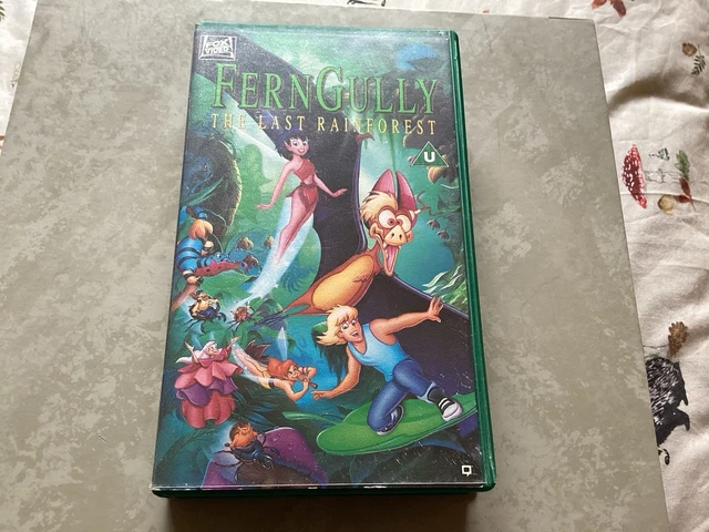 VINTAGE VIDEO VHS - Fox Video Fern Gully - The Last Rain Forest 1992 “U ...