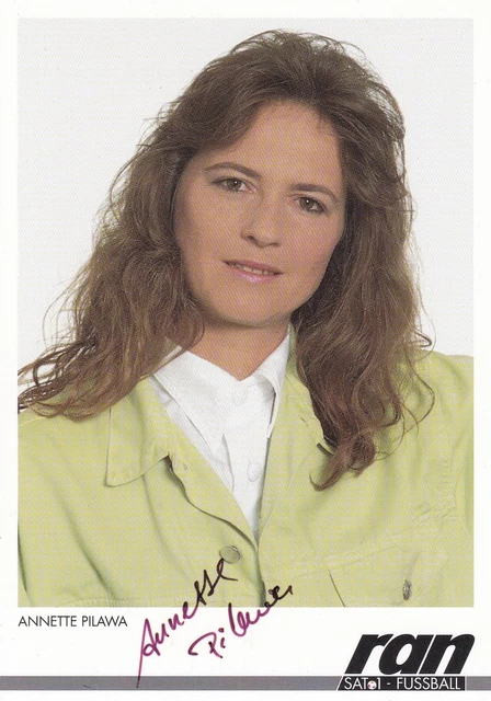 RAN-SAT1 *MODERATORIN* AUTOGRAMMKARTE von ANNETTE PILAWA EUR 1,00 ...
