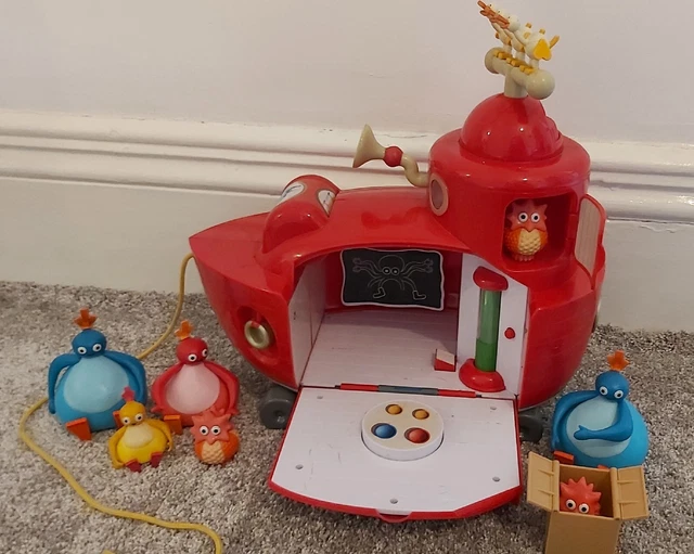 CBEEBIES TWIRLYWOOS BIG RED BOAT & 7 Character Figures £19.90 - PicClick UK