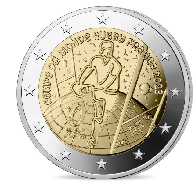 2 EURO FRANCE 2023 / COUPE DU MONDE DE RUGBY/ Prévente /NEUVE DE ... 2 EURO FRANCE 2023 / COUPE DU MONDE DE RUGBY/ Prévente /NEUVE DE ...