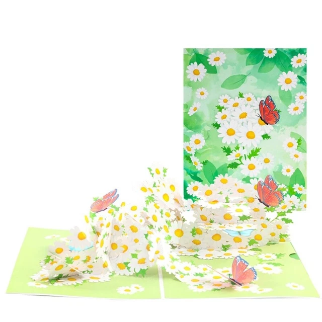 3D GREETING CARDS Popup Holiday Postcards,Birthday Card Anniversaries ...