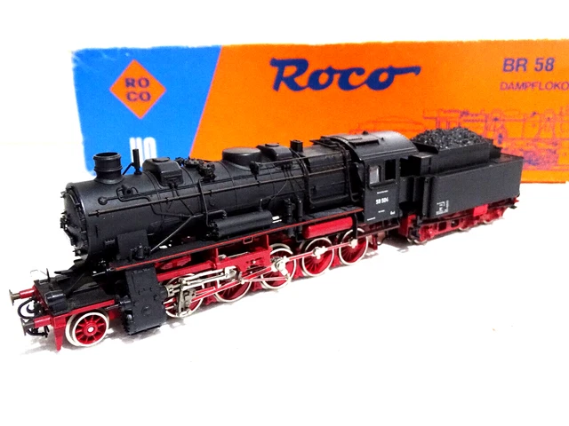 ROCO ( 43203 ) Tres Belle Locomotive Vapeur Br58 De La Db En Boite Ho ...