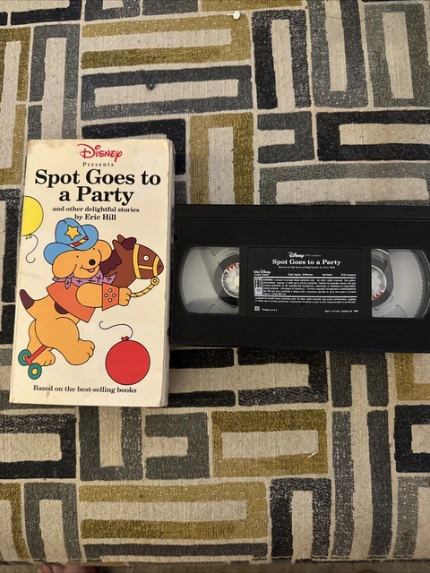 DISNEY VHS SPOT - Spot Goes to a Party (VHS, 1998) £10.30 - PicClick UK