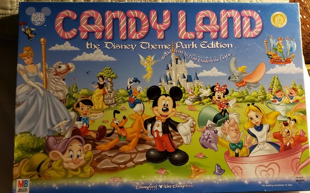 DISNEY CANDYLAND THEME Park Edition - Cinderella Castle - 2009 Walt ...