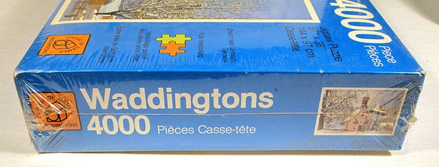 1979 VINTAGE NOS WADDINGTONS Jigsaw Puzzle CHURCH GERMANY 4000 Pieces ...