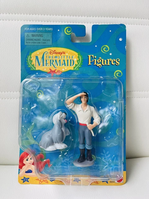 DISNEY THE LITTLE Mermaid Eric Max Toy Figure Mattel Rare New Vintage ...