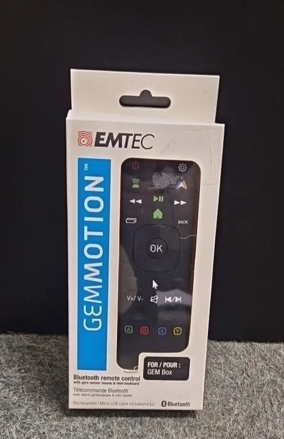 EMTEC GEM MOTION For Gem Box Bluetooth Remote Gyro Sensor Mouse & Mini ...