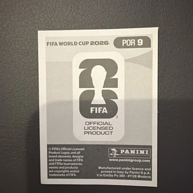 PANINI FIFA WORLD Cup 2026 Sticker POR 9 Bernardo Silva Portugal £1.36 ...