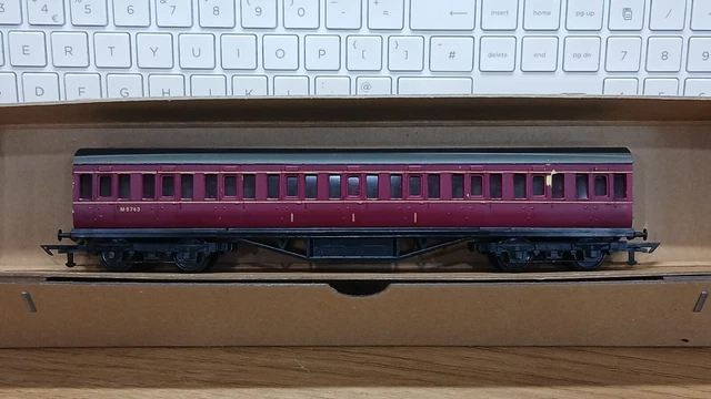 GRAFAR COACH 1ST Class M6743 LMS Red £1.75 - PicClick UK