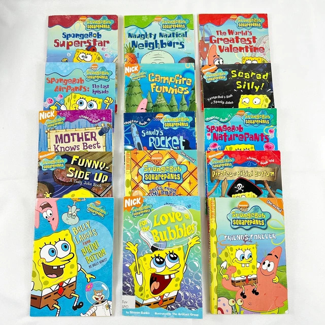 (15) SPONGEBOB SQUAREPANTS kids chapter books £33.18 - PicClick UK