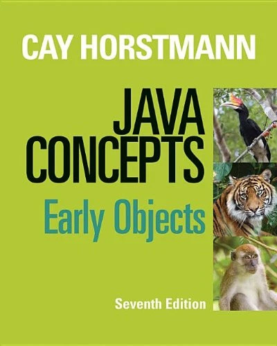 JAVA CONCEPTS: EARLY OBJECTS By Cay S. Horstmann **Mint Condition** $32 ...