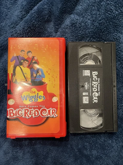 THE WIGGLES HERE Comes The Big Red Car VHS Orange Clamshell Case 2005 £ ...