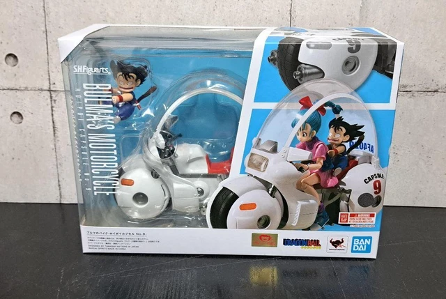 S.H.FIGUARTS DRAGON BALL Bulma's Bike Figure Hoipoi Capsule No.9 BANDAI ...