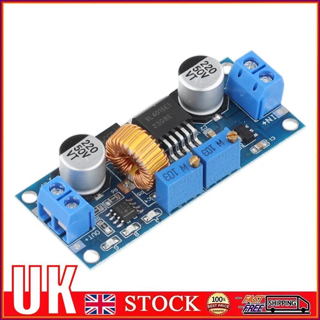 XL4015 DC-DC BUCK Converter Module Adjustable Lithium Charger Step Down ...