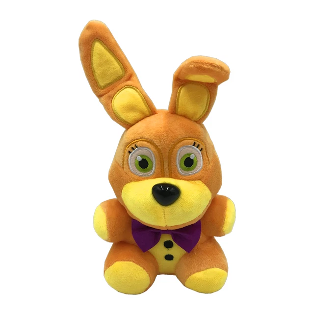 SPRING BONNIE PLUSH Toy FNAF Plushies Stuffed Animal Yellow Bonnie Doll ...