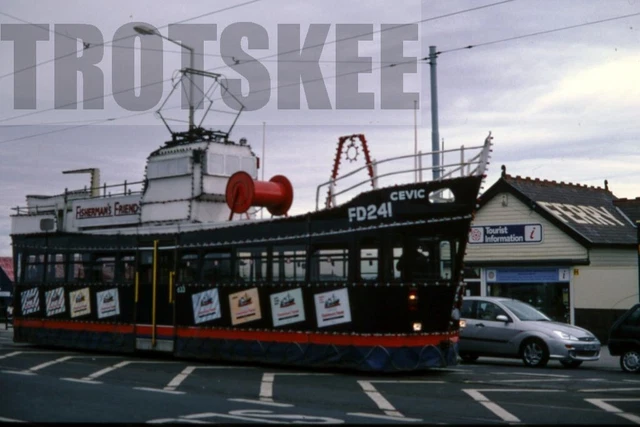 35MM SLIDE BLACKPOOL Transport Single Decker Tram Strassenbahn 633 2004 Original £4.99 - PicClick UK