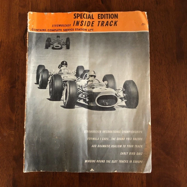 STROMBECKER INSIDE TRACK Special Edition Vintage Brochure $9.99 ...