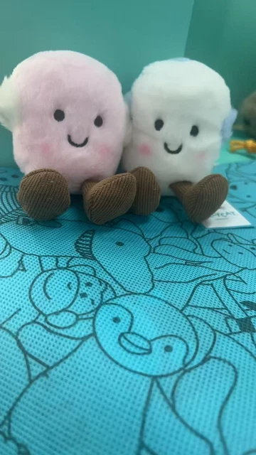 2026JELLYCAT AMUSEABLES MARSHMALLOWS plush doll With Tag&Dust Bag new £ ...