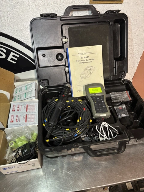 ANALYSEUR MULTIPARAMETRE HANNA Hi9829 / Multiparameter Hanna Hi9829 EUR ...