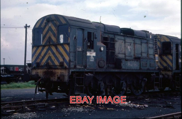 ORIGINAL 35MM SLIDE CLASS 08 SHUNTER NO 08066 AT DONCASTER 9/78 £3.50 ...
