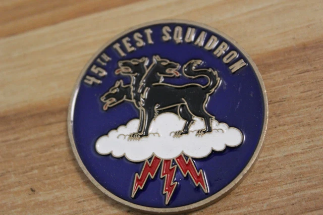 USAF AIR FORCE 45th Test Squadron Challenge Coin EUR 4,51 - PicClick FR