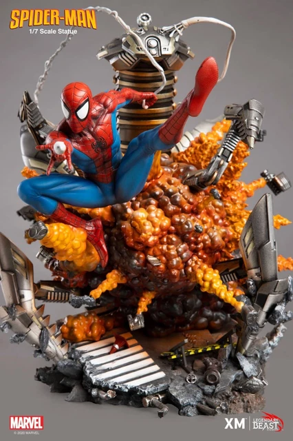 MARVEL SPIDER-MAN IMPACT Ver B - XM Studios Legendary Beast LBS Statue ...