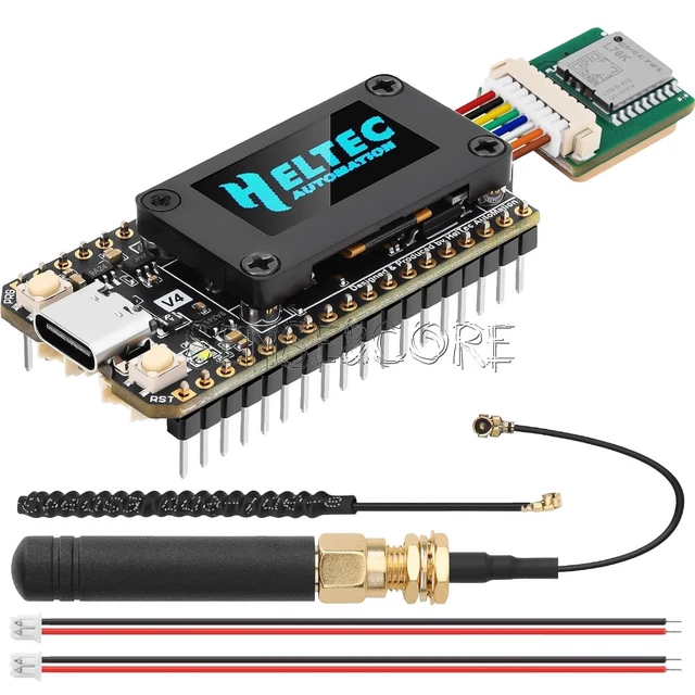 WIFI LORA 32 Heltec V4 ESP32 Bluetooth 0.96