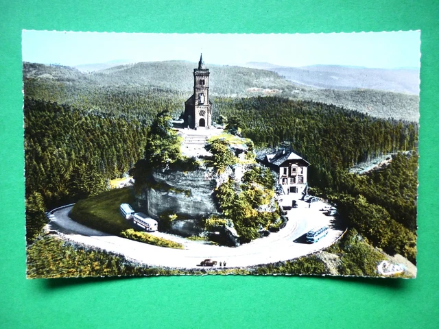 CPSM DABO - Le Rocher et la Chapelle Saint-Léon - Hôtel "Au Rocher ...