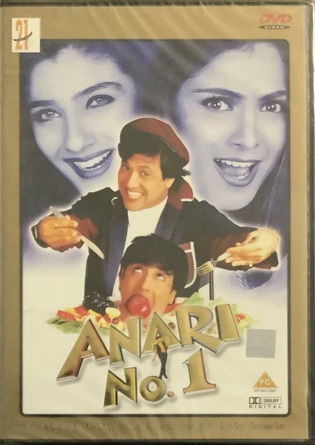 ANARI NO. 1 - *Govinda *Raveena Tandon *Kadar Khan *Prem Chopra ...