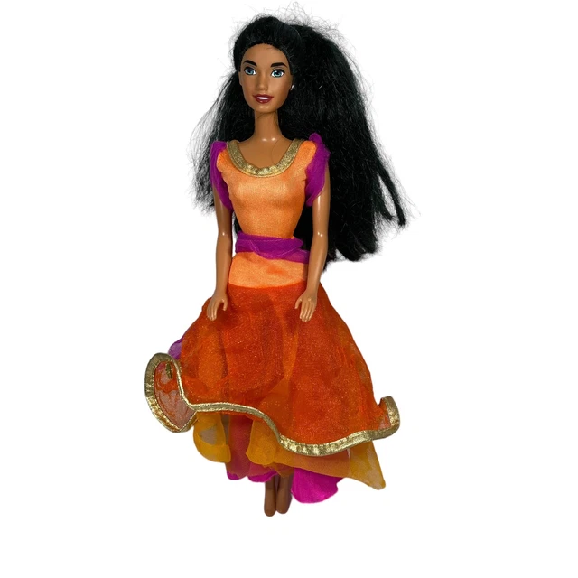 BARBIE DISNEY'S GYPSY dancing Esmerelda Hunchback of Notre Dame ...
