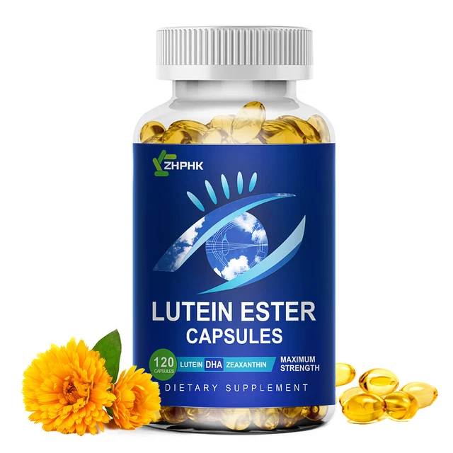 LUTEIN 20MG WITH Zeaxanthin 120 Capsules | Eye Health | BLUE LIGHT ...