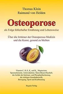 OSTEOPOROSE ALS FOLGE fehlerhafter Ernährung und Lebe... | Livre | état ...
