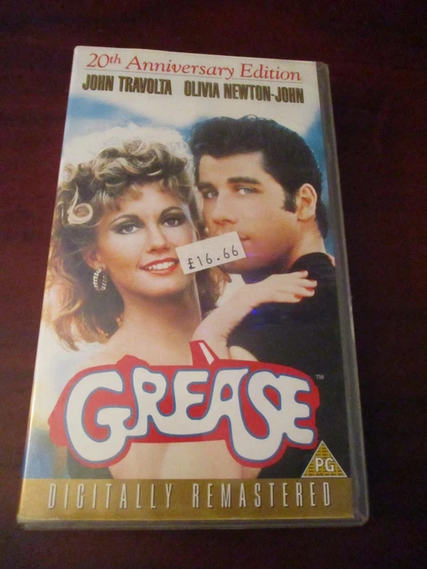 GREASE DIGITALLY REMASTERED VHS Video Tape (NEW SEALED) £4.99 - PicClick UK