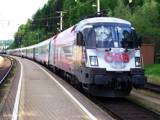 ROCO 63829 - Locomotive électrique 50 ans armée Autrichienne BR 1116 ...