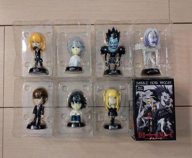 DEATH NOTE - Neck swing Figure 7 Types Set Unused Anime japan #11 $104. ...