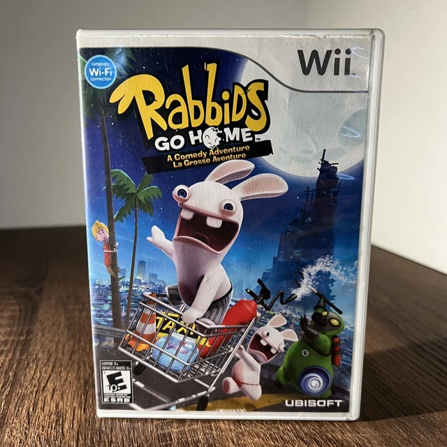 RABBIDS GO HOME - Nintendo Wii - 2009 - Ubisoft - CIB £9.88 - PicClick UK