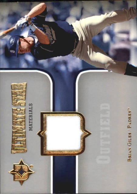 2007 (PADERS) ULTIMATE Collection Ultimate Star Materials #BG Brian ...