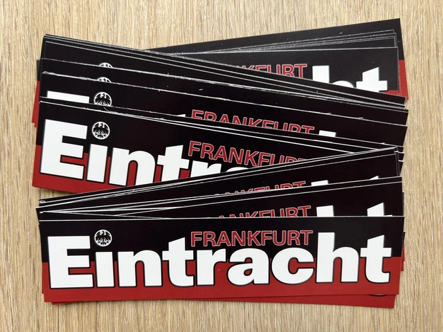 ULTRAS AUFKLEBER FRANKFURT Sammlungsauflösung Fußball Sticker Eintracht ...