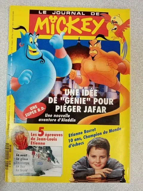 LE JOURNAL DE Mickey Nº2165 / Décembre 1993 | Bon état EUR 3,00 ...